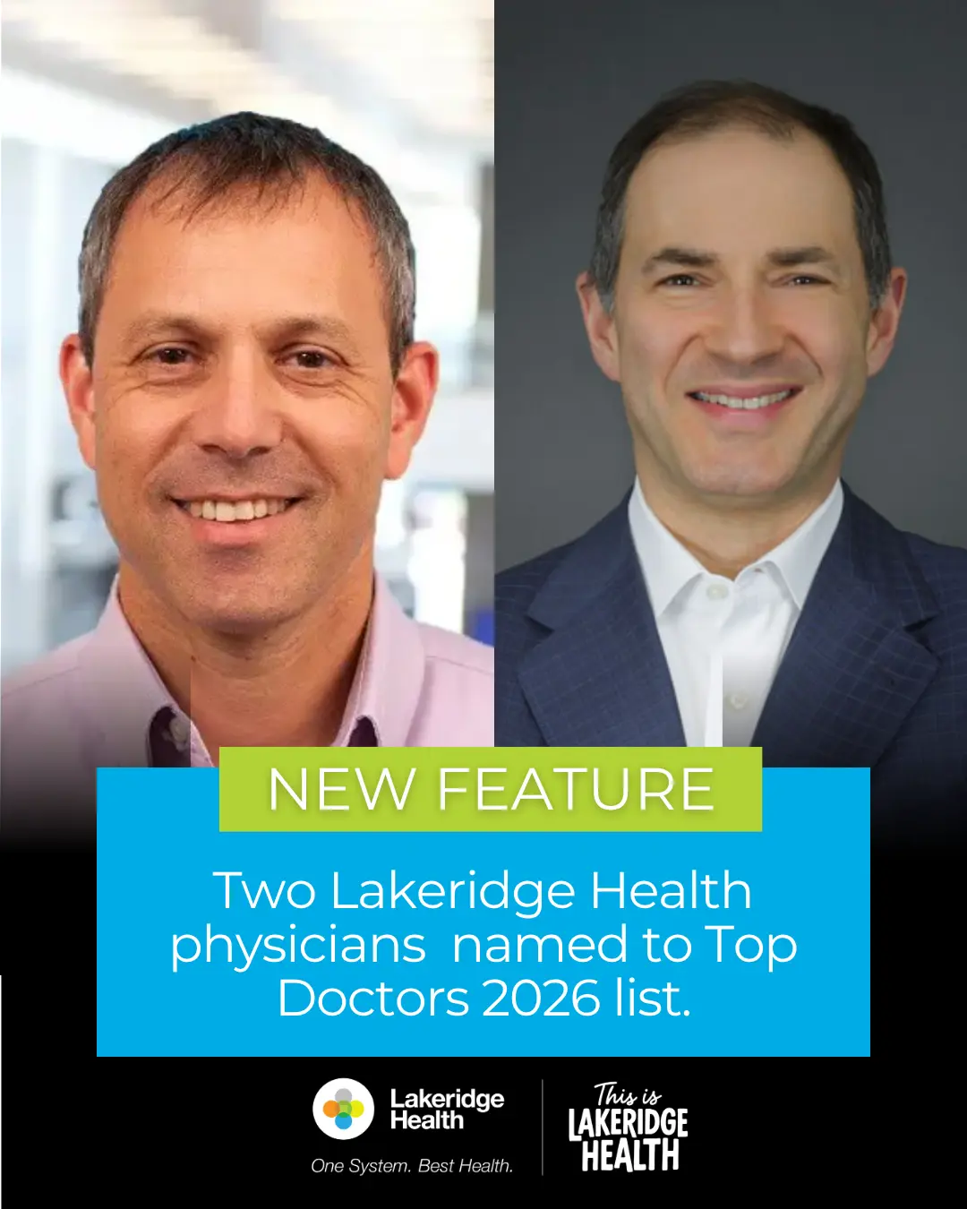 Two Lakeridge Health Physicians Named to Post City’s Top Doctors 2026 ...